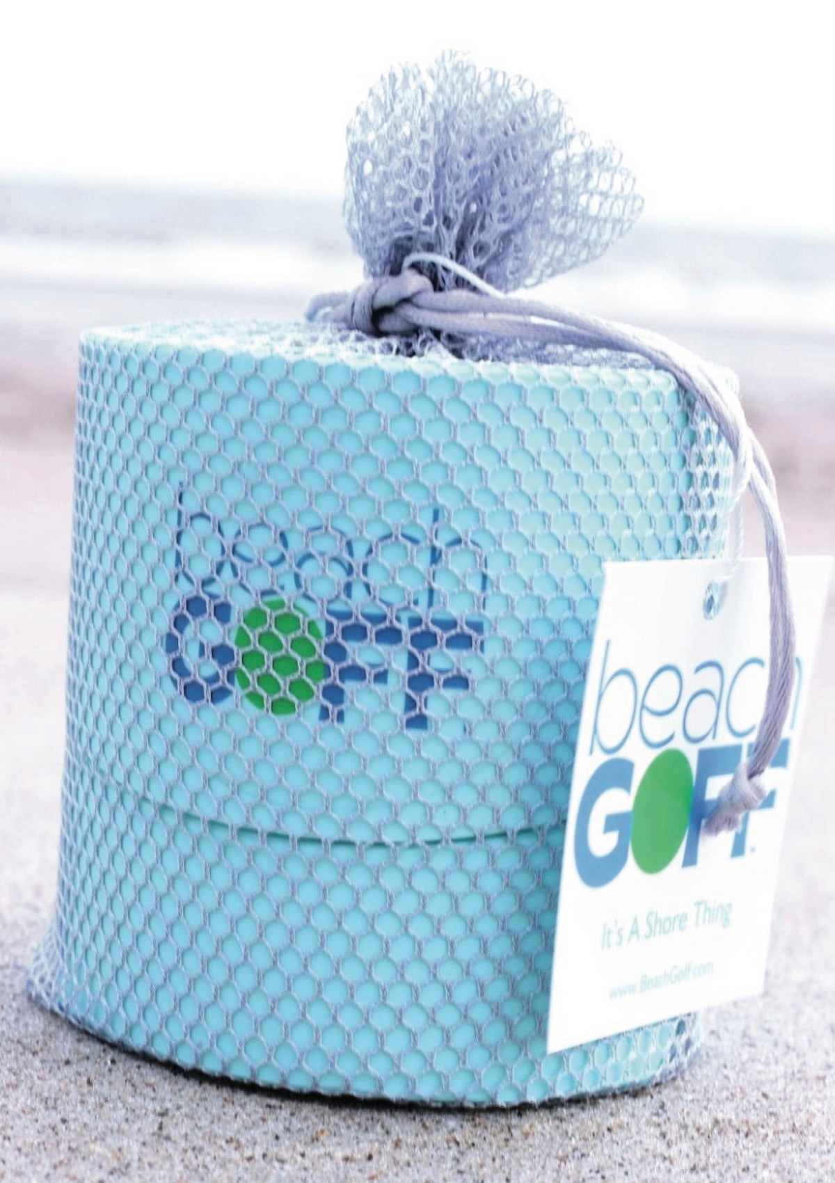 BeachGoff: Cornhole Bocce Combo - Portable Beach & Lawn Game