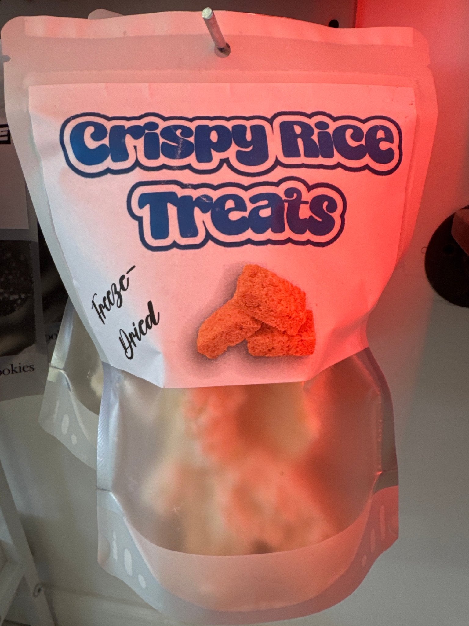 Freeze dried Rice Krispie
