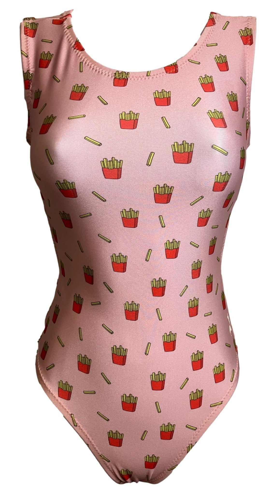 French Fries Leotard - Fun Gymnastics Leotard | Foxy's Leo