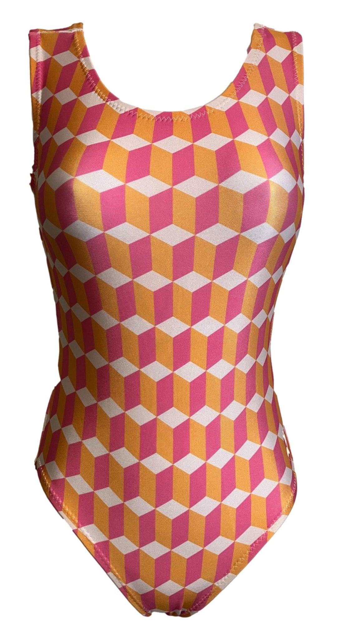 Cubicle Gymnastics Leotard - Foxy's USA Made Dance Leo