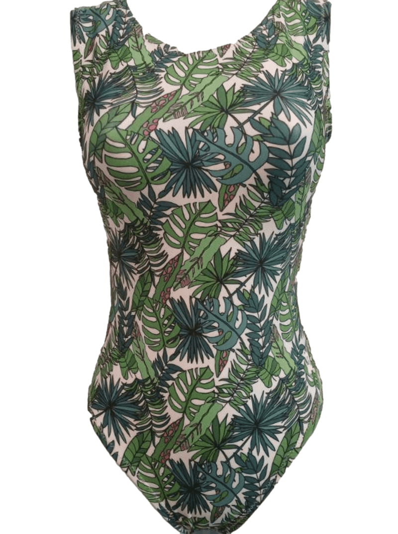 Kauai Jungle Leotard | Foxy's Gymnastics Leo - Made in USA