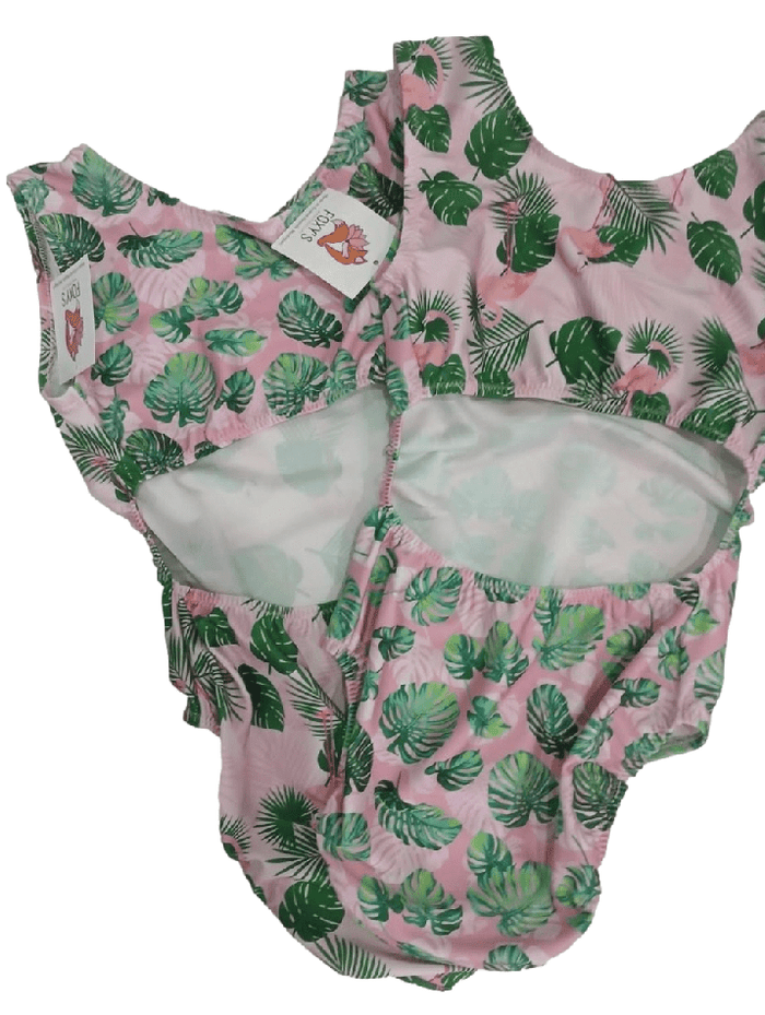 Laguna Palm Vice Versa Flamingo Gymnastics Leotard - Foxy's Girls Dance ...