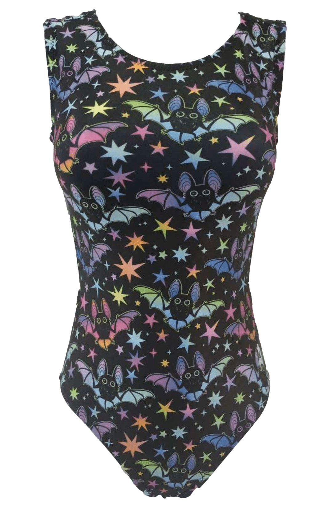 Starry Bats Halloween Leotard for Girls || Foxy's